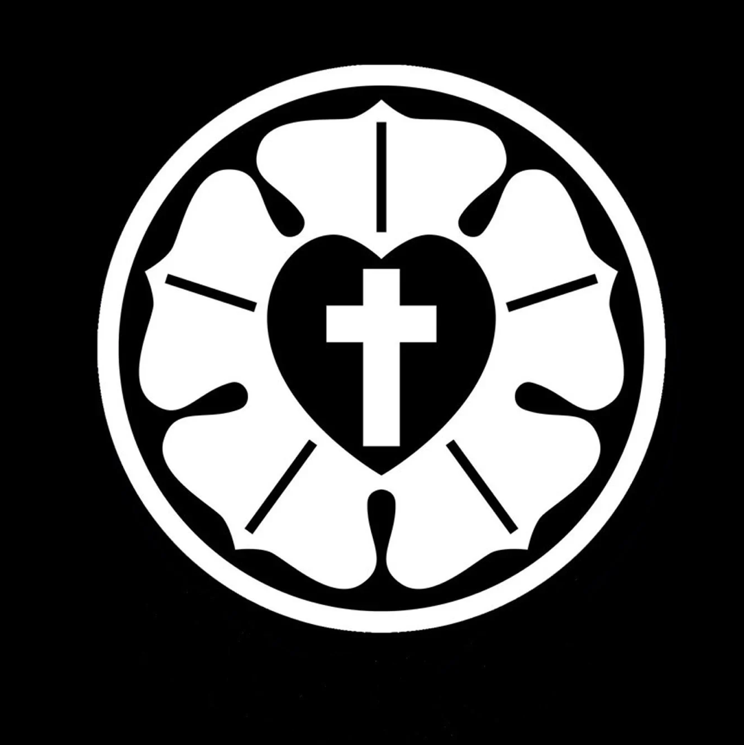 Lutheran Heart Sign – Steel Fox Designs